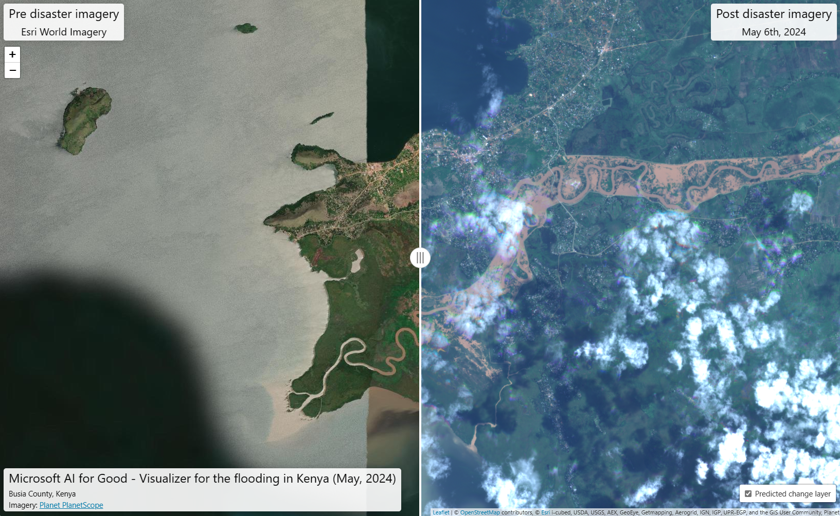 Visualizer - Busia County May 6, 2024 flooding